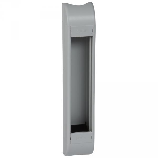 Colonnette DLP à équiper - 4 compartiments - h. 0,68 m - alu Legrand 030729