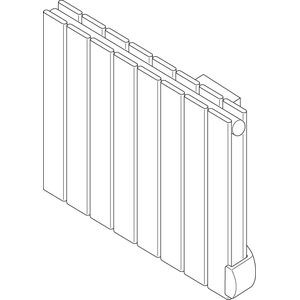Acova THXD075-059LF Radiateur tubulaire Fassane ACATHXD075-059LF ...