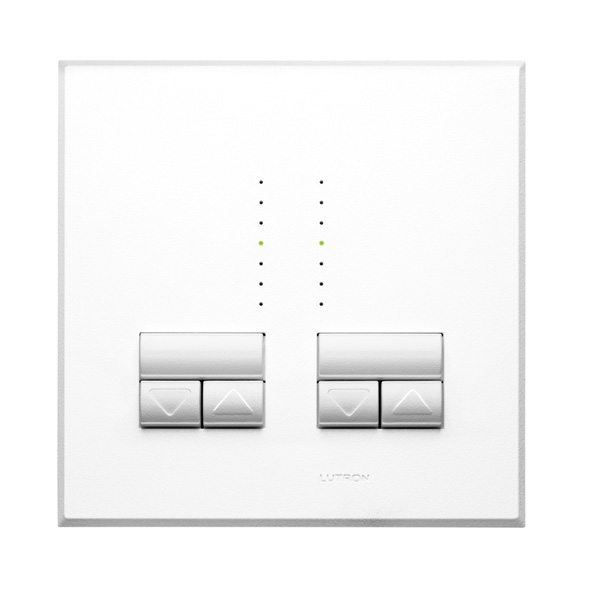 Lutron RNEU-252B-FAW-M Double Variateur électronique RANIA Blanc ...