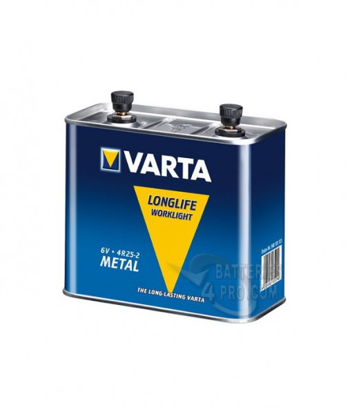 Pile 4R25/2 saline métal 6V - Varta 540-101-121