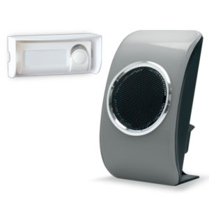 Extel 081719 carillon bleu sans fil mobile loobs silver