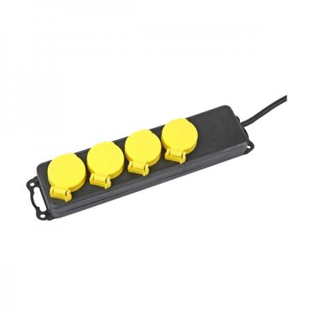 Franelec BM4_H07_ETN1 Bloc multiprise 4 entrées etanche 3X1, 5MM2
