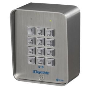 Cdvi cbb digicode® inox touches en braille - 3 relais