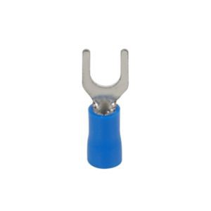 Debflex 711032 sachet de 10 cosses à fourche pre-isolée bleu d5mm