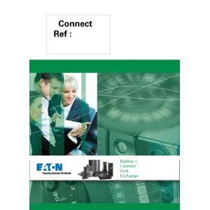 Eaton 68607 contrat connect (evolution, evolution s, eaton ex 700/1000 ...
