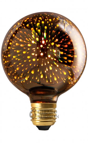 Girard sudron 16015 girard sudron globe g95 led cosmos 3d 4w e27 non dim. - argent