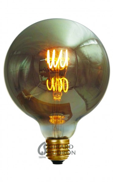 Girard sudron 716689 lampe globe smoky girard sudron 4w e27 dimmable