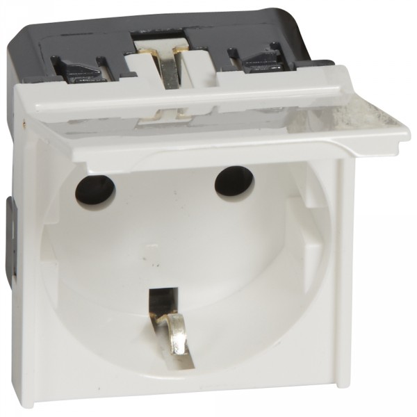 Legrand 077219 prise mosaic - standard germanique - 2p+t - 2 mod ...