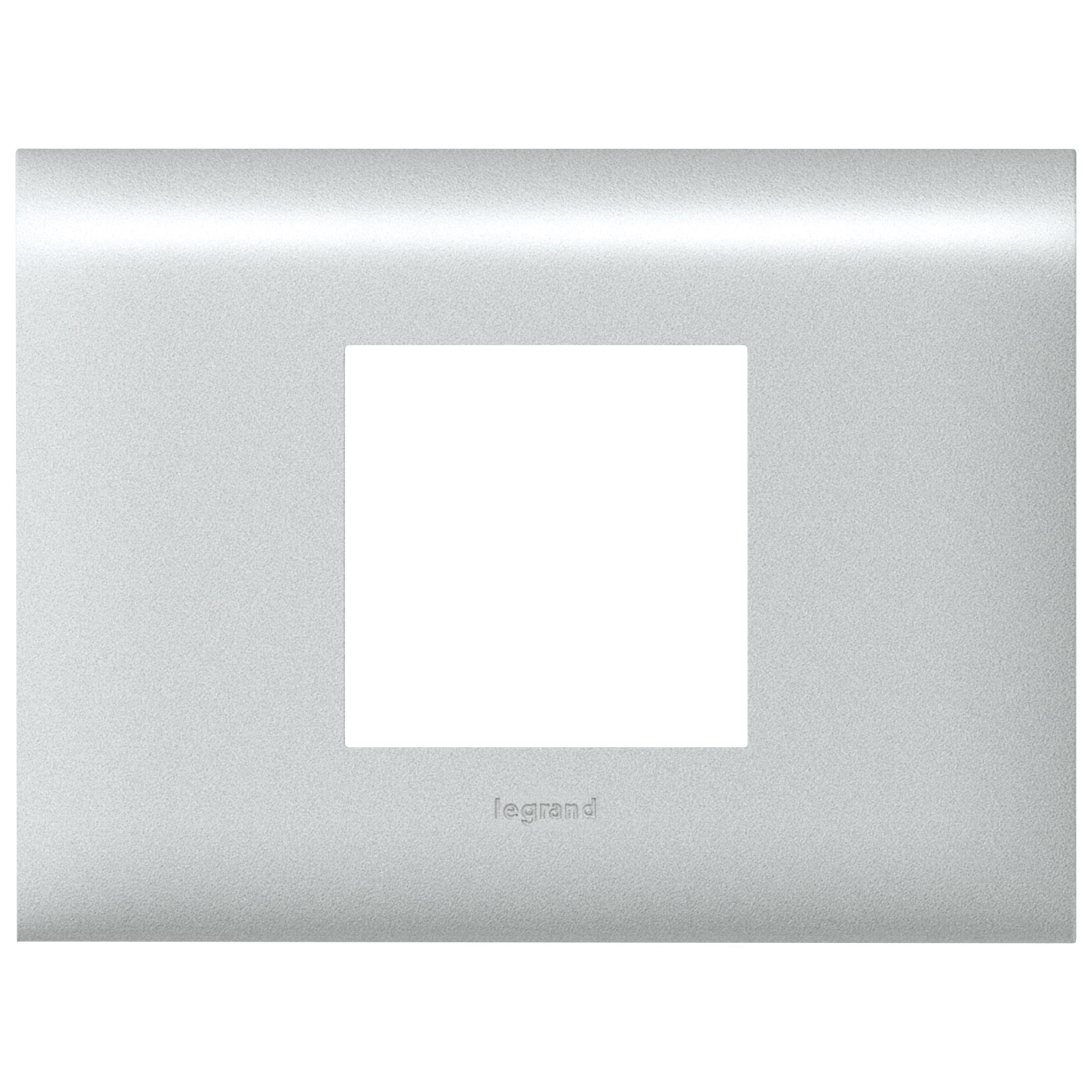 Legrand 011212 Support Mosaic - pour DLP couv 85 mm - 2 modules - alu