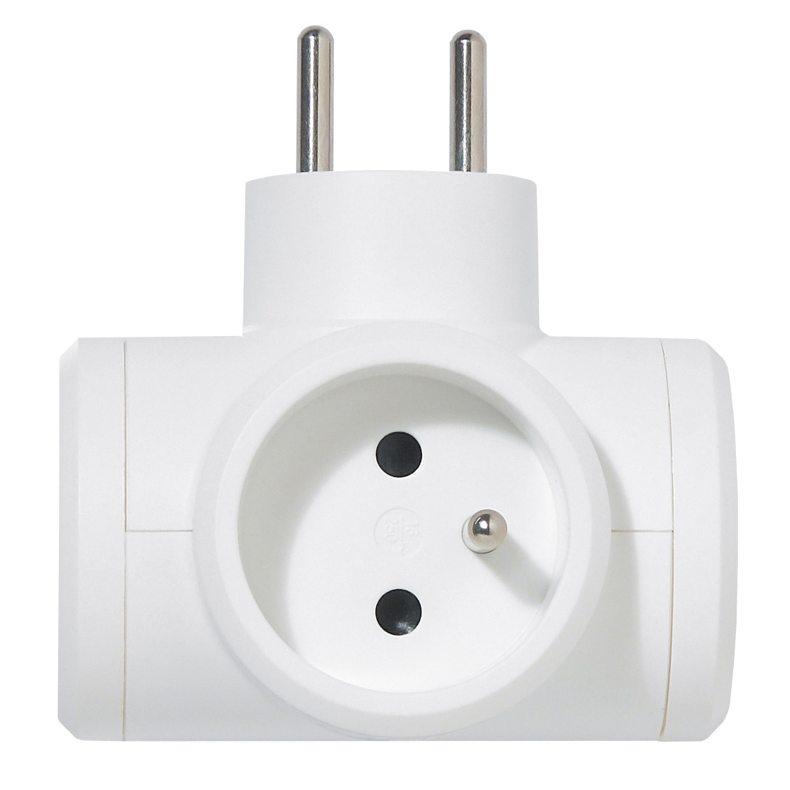 Legrand 050632 fiche multiprise - 2p+t - 16 a - caoutchouc - 3 sorties ...