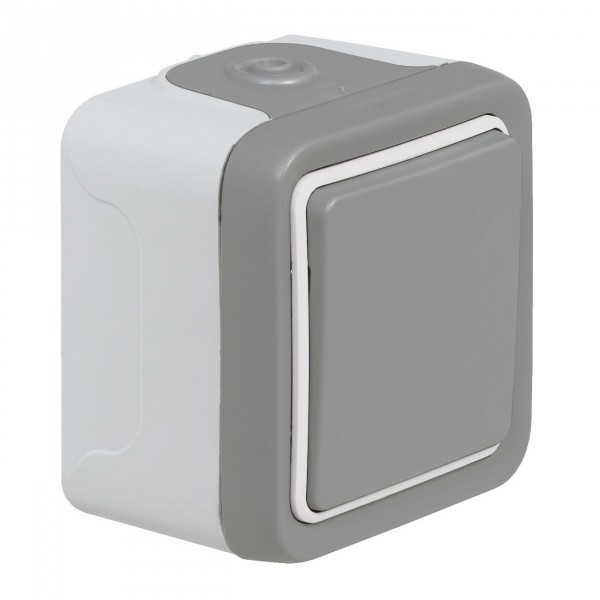 Legrand 069711 va-et-vient plexo complet saillie gris - 10 ax