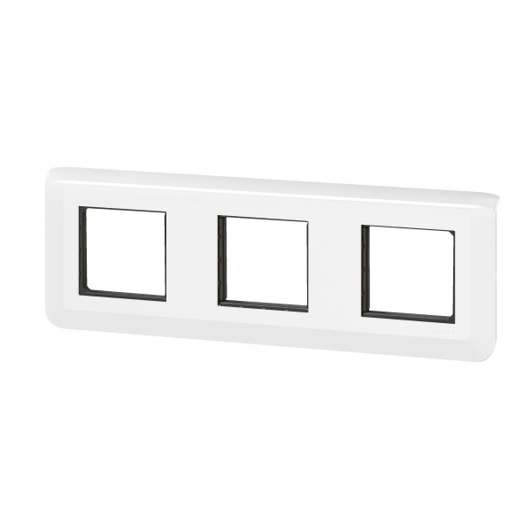 Legrand 099476 mosaic support + plaque 3x2 modules montage horizontal blanc