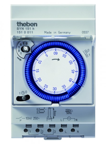 Theben 1510011 horloge programmable analogique - syn 151 h - 1 canal ...