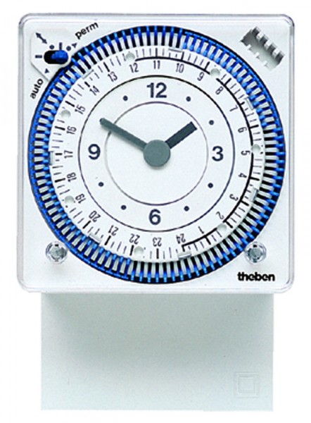 Theben 1890801 interrupteur horaire mecanique avec reserve de marche 72 ...
