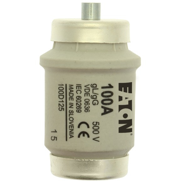 Eaton 100d125r fuse 100a div gr 500vac