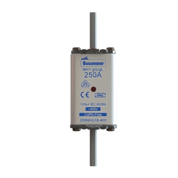 Eaton 250nhg1b-400 nh fuse 250a 400v gg/gl size 1