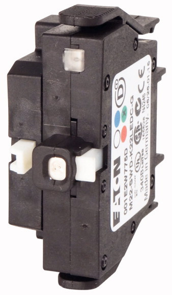 Eaton 000116009 elément fonction., 3 pos., led-w, fond (m22-swd-k22ledc-w)