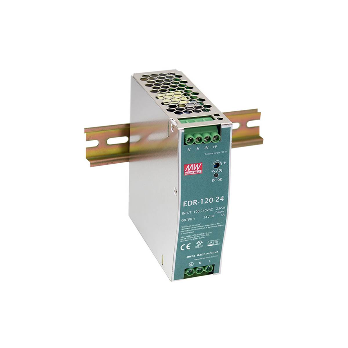 Uniformatic 61680 Alimentation industrielle rail din 120w - 48v
