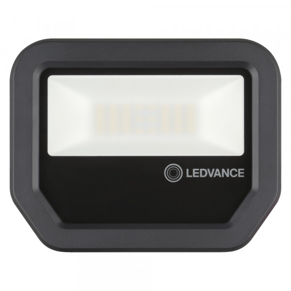Ledvance 421011 ldv fl pfm sym 100 20w/4000k 2400lm ip65 ik07 100° noir ...