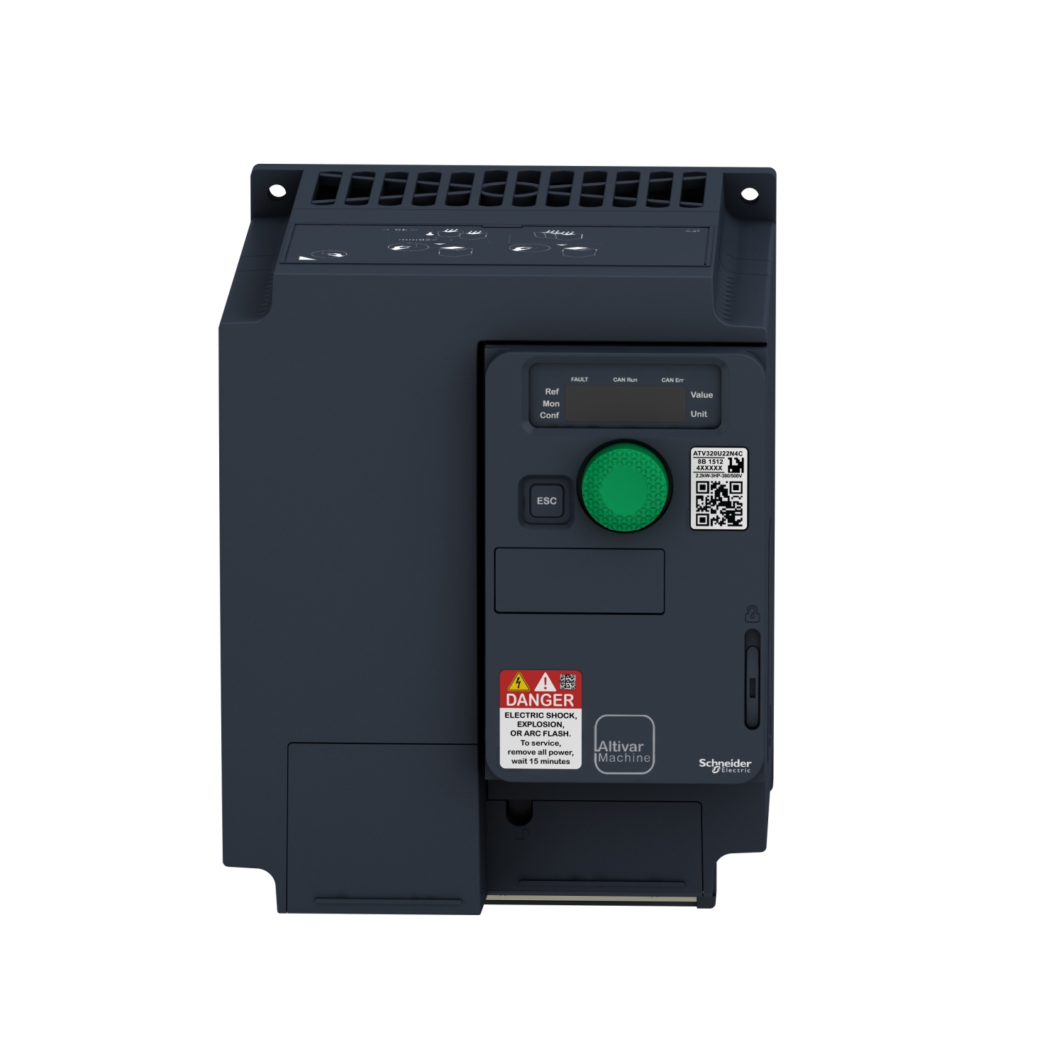 ATV320U40N4C Variateur de Vitesse ATV320 4 kW Triphasé - Schneider Electric