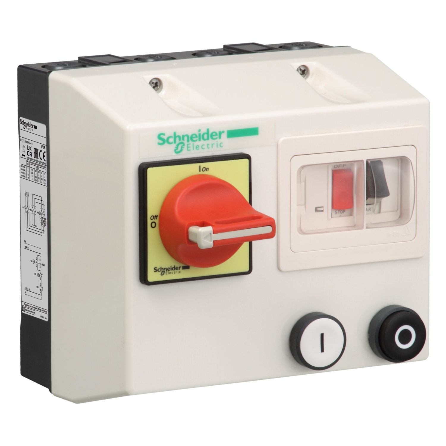 Schneider Electric Lg1k065q7 Démarreur En Coffret Lg1k Bobine 380 V Ca