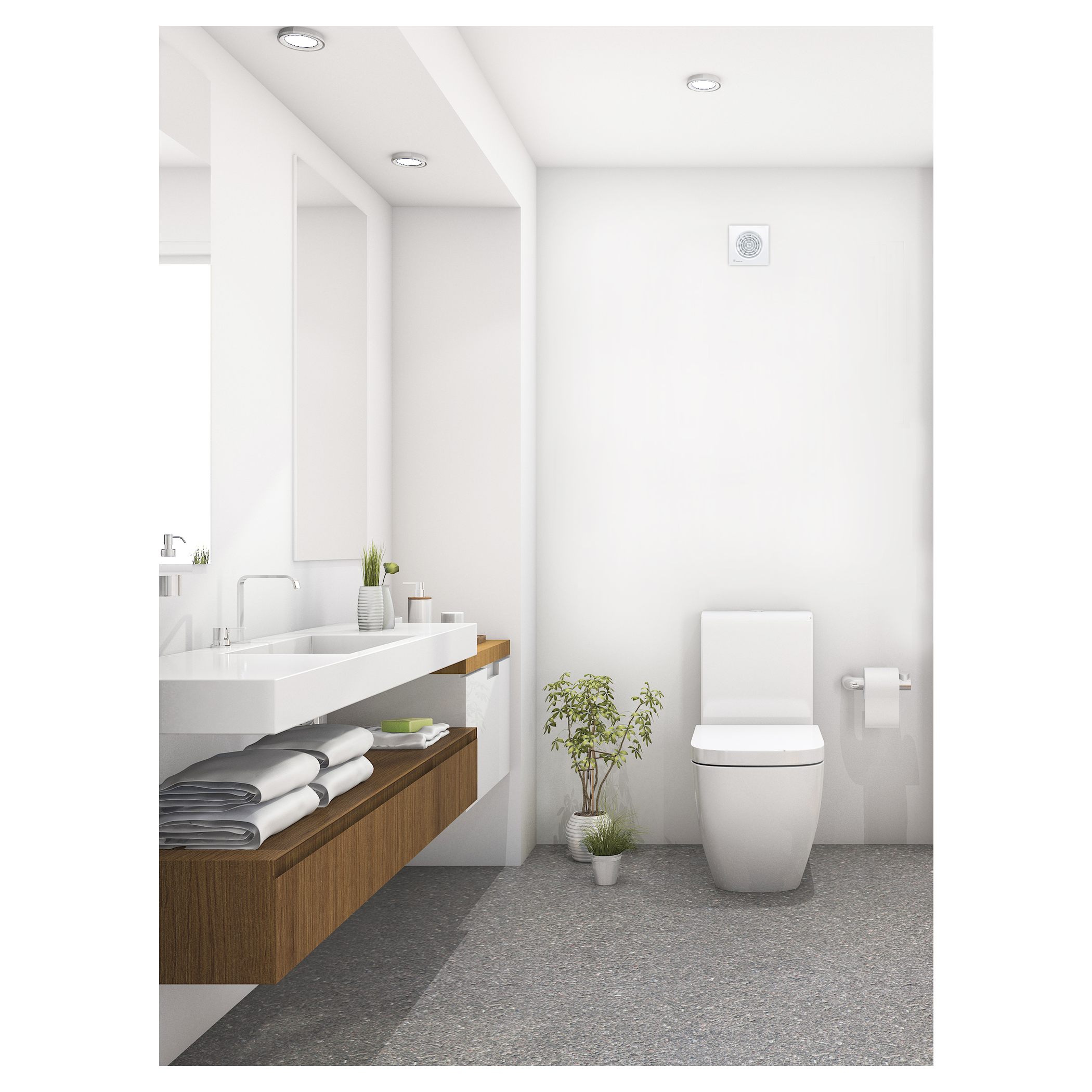 403109 Kit Extracteur d'Air Hygrostat Design EcoWatt - S&P France