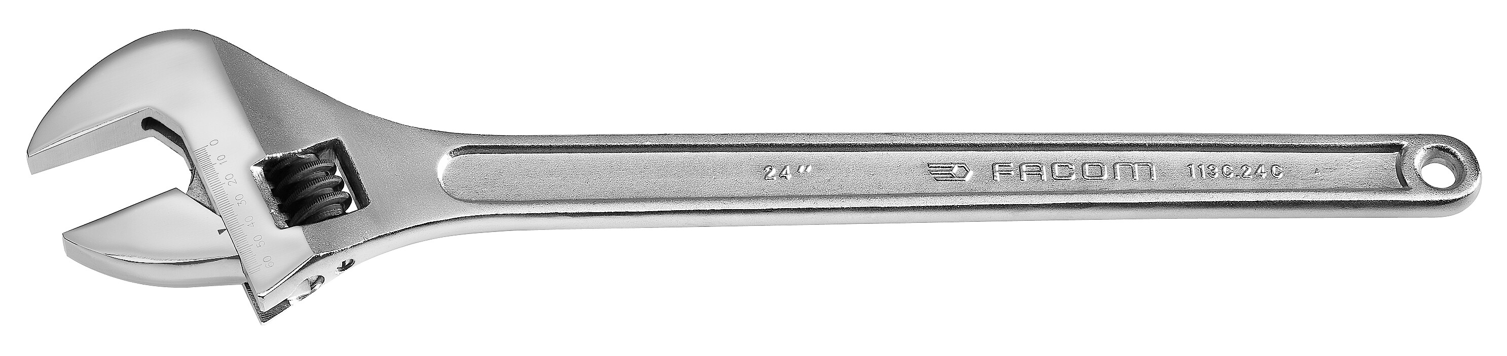 Facom 113C.24C Clé à molette 24" chromée