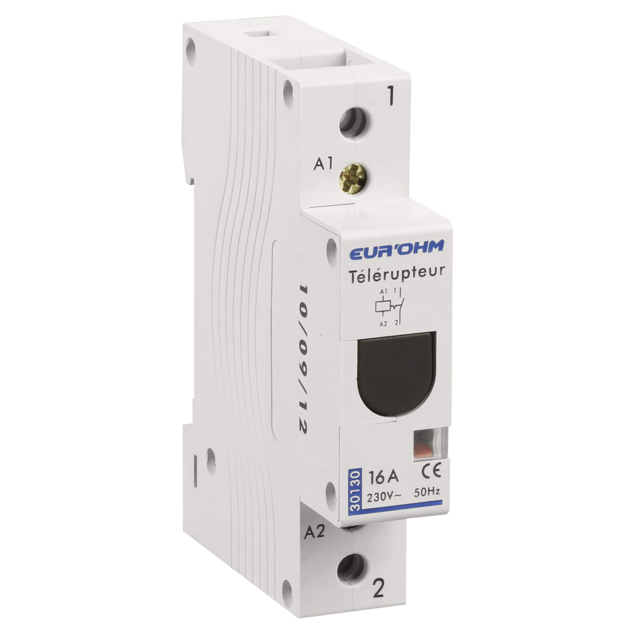 30130 Télérupteur 16A 1F 230VAC 1 Module - Eurohm