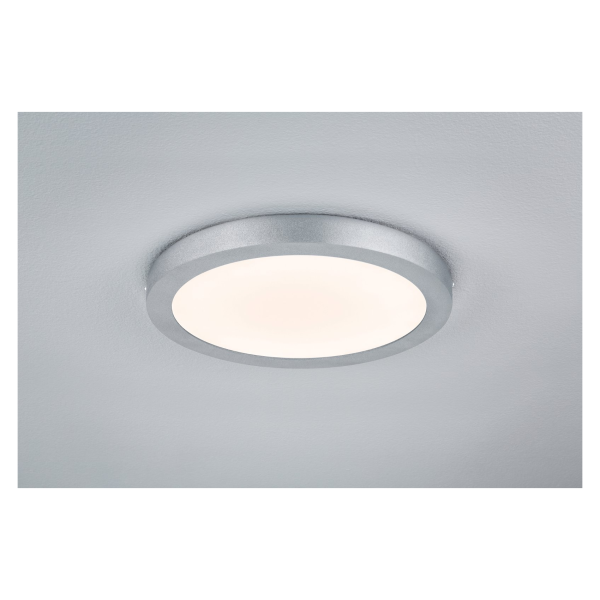 Paulmann 70655 plafonnier lunar led panel 17.2 w chrome mat alu