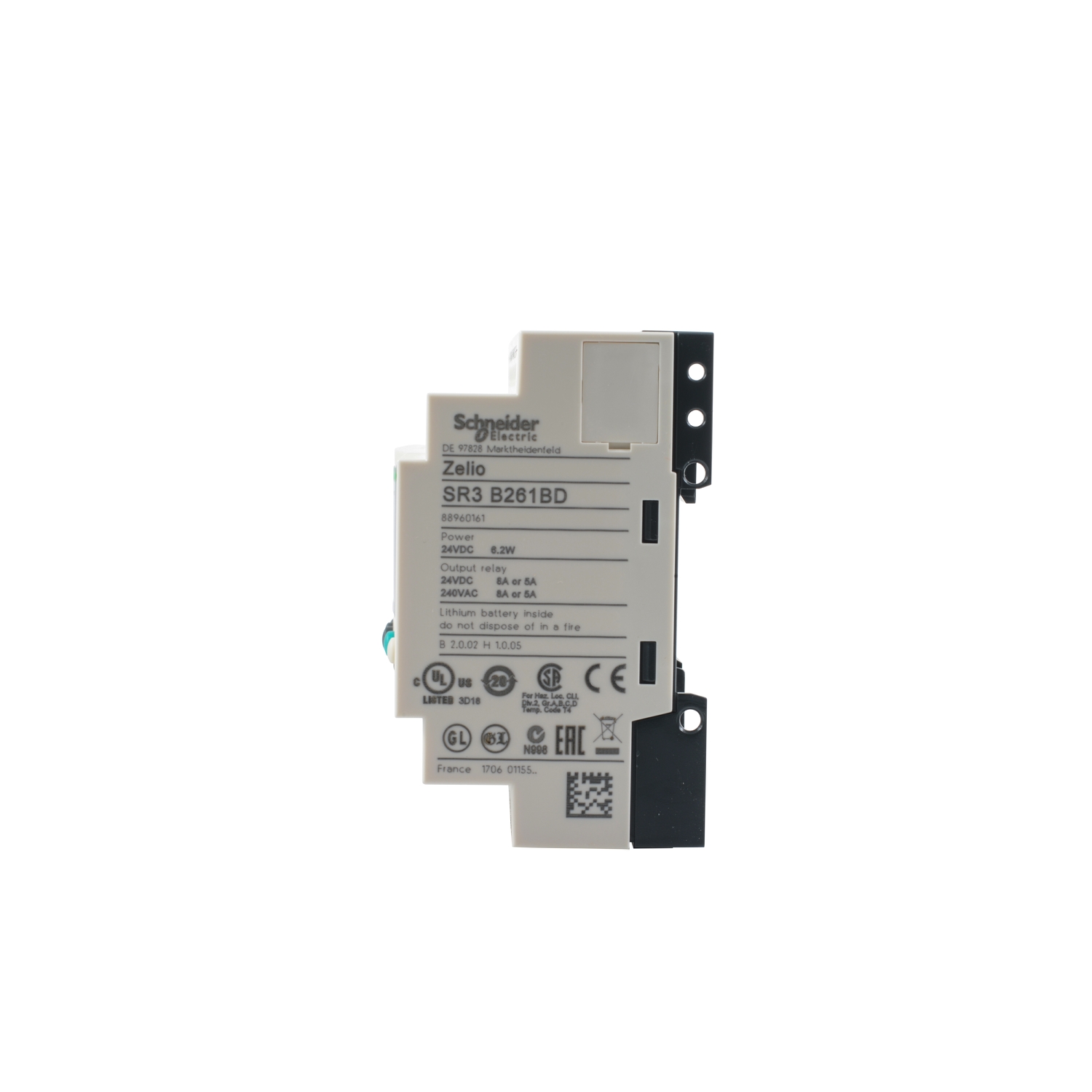SR3B261BD Relais intelligent modulaire Zelio Logic 24VCC - Schneider ...