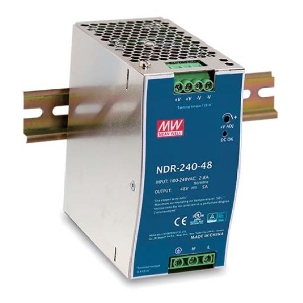 Ebenoid NDR-240-24 Alimentation led 24vdc 240w 90-264vac din-rail