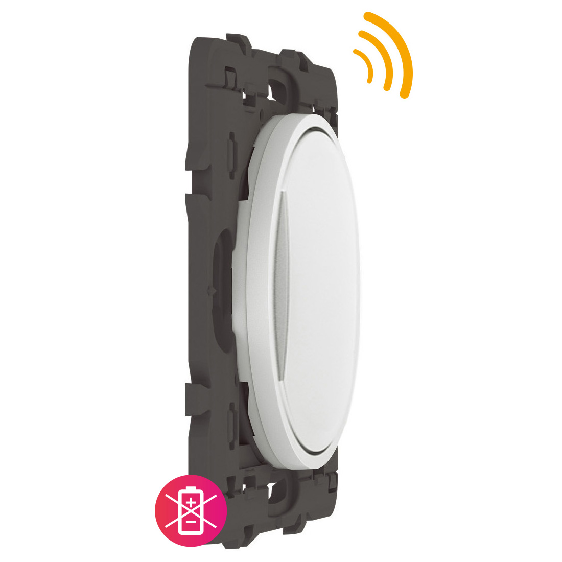 067723L Interrupteur Blanc Sans Fils Sans Pile - Legrand