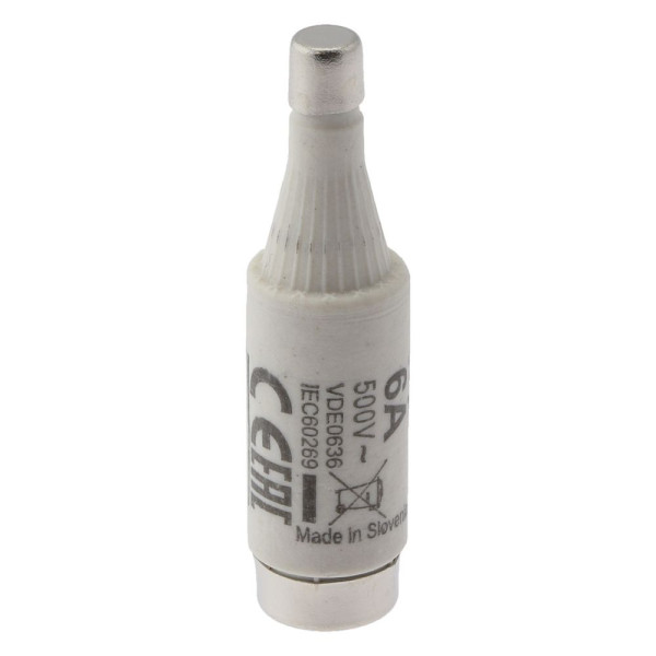 Eaton 6d16 fuse-d1 6a t gl/gg 500vac e16
