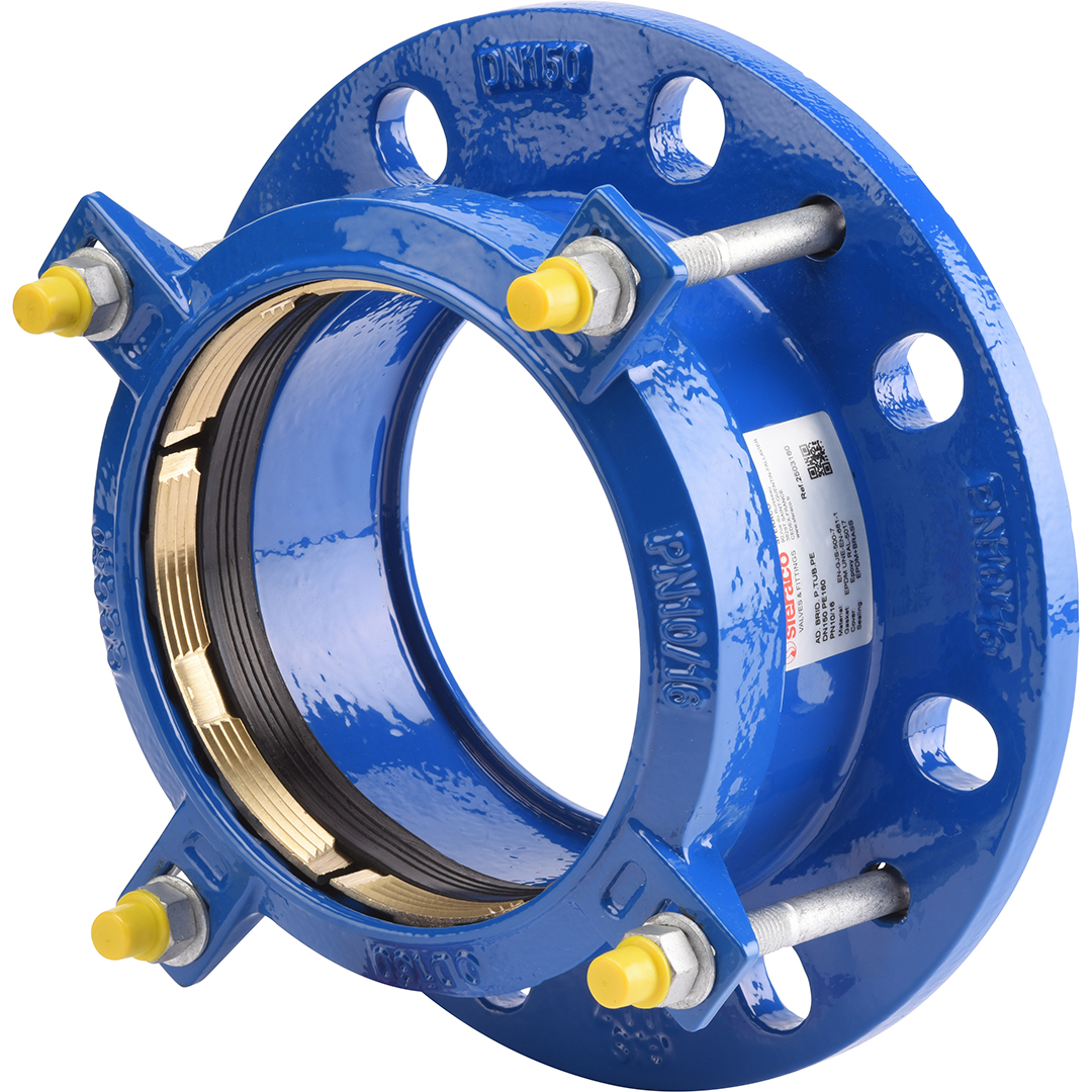 Sferaco 2503140 adaptateur à brides avec bague autobloquante-pour tubes ...