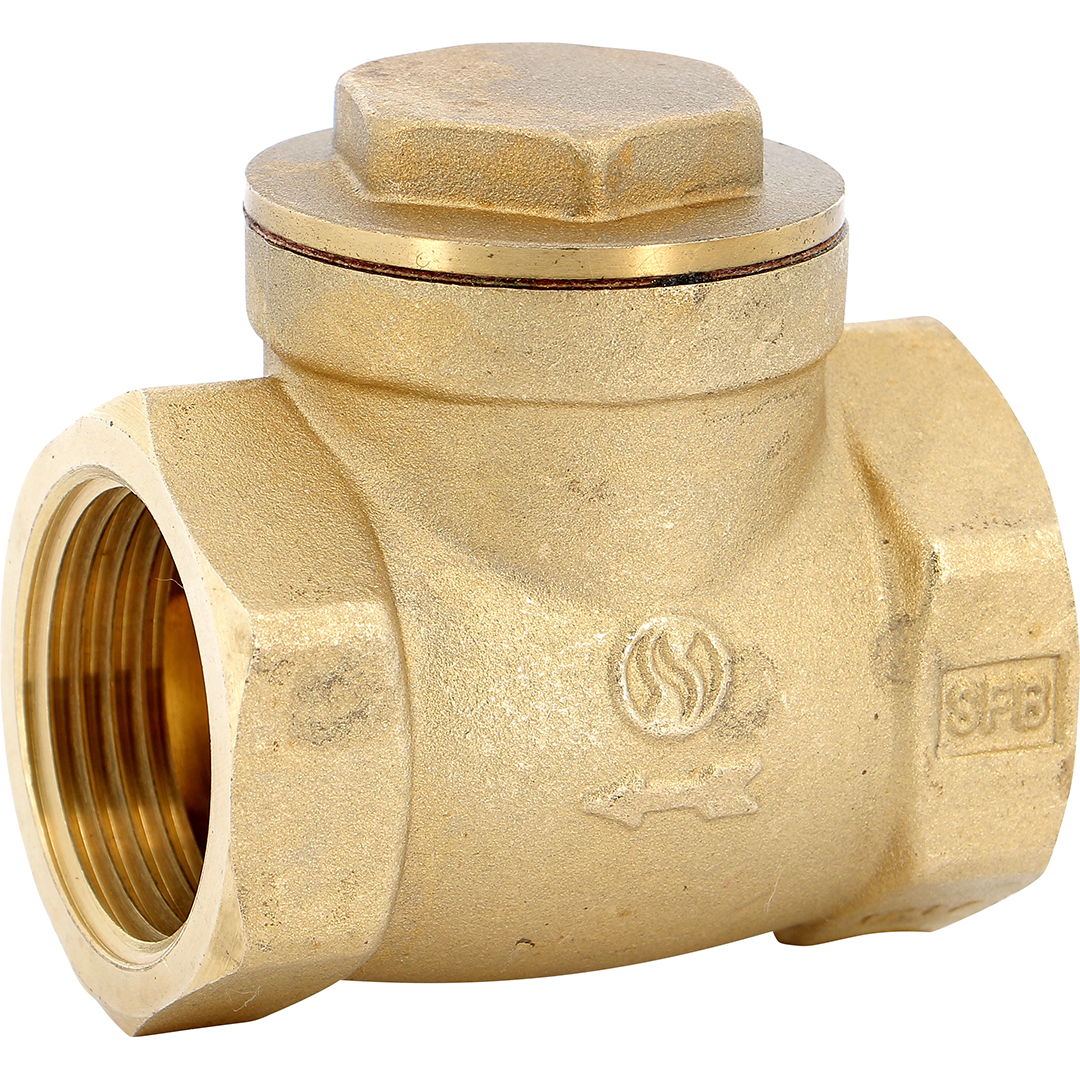 Sferaco 301006 Clapet laiton simple battant-siège laiton-taraudé bsp ...