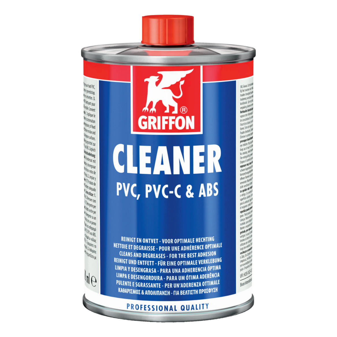 6120029 Cleaner PVC 1L pour Tuyauterie Durable - Griffon