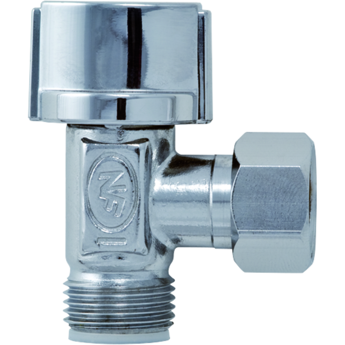 05650 Robinet Équerre 1/4 Tour 3/8 Chrome NF - Riquier Adrien