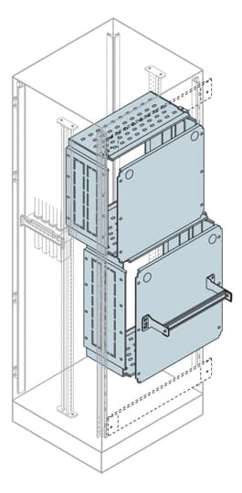 ABB EH2066 cabine cellules din rail rÉglab. 200x600