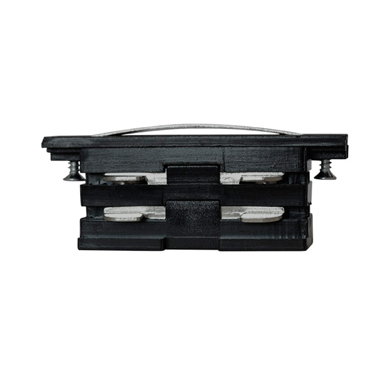 Miidex 8213 Rail 3a connect triphase jonction noir 230v