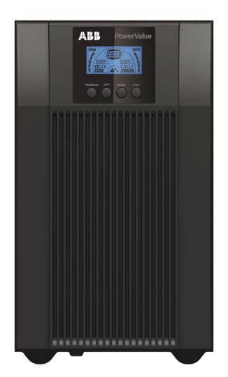 ABB 4NWP100162R0002 Onduleur powervalue tour, 1ph, vfi on-line, 3000va, 2700w, 4 prises (iec)