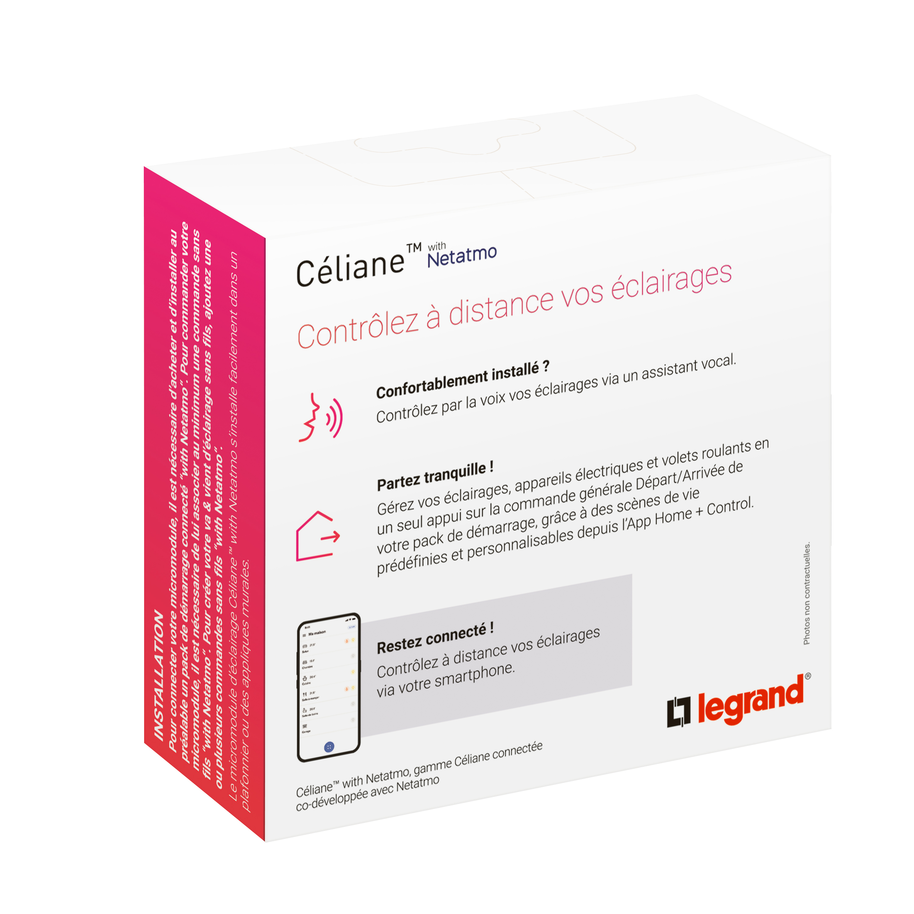 064888 Micromodule Éclairage Connecté 300W avec Neutre - Legrand