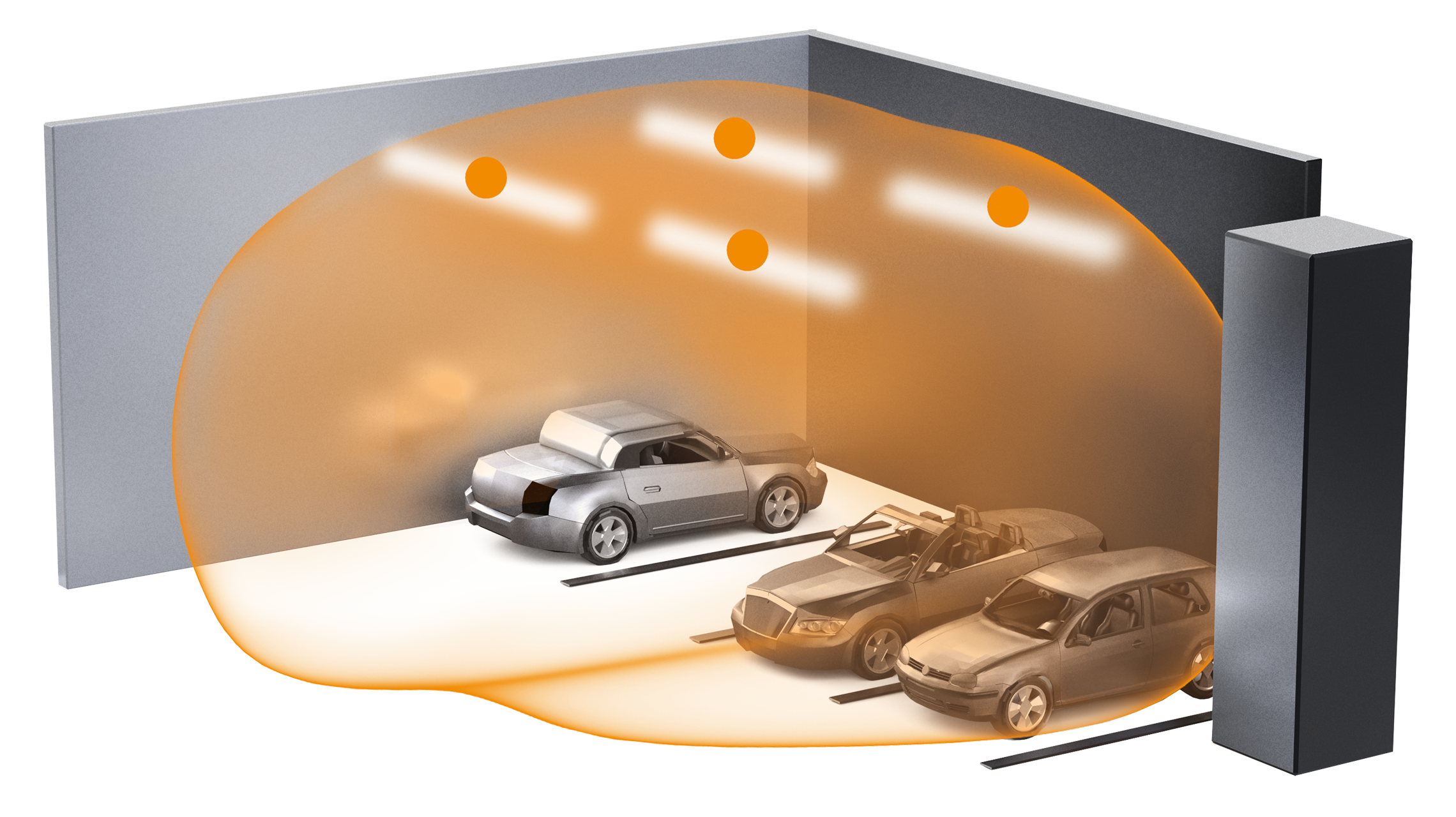 Steinel 082017 Réglette rs pro 5100 avec détecteur et bluetooth 5-core ...